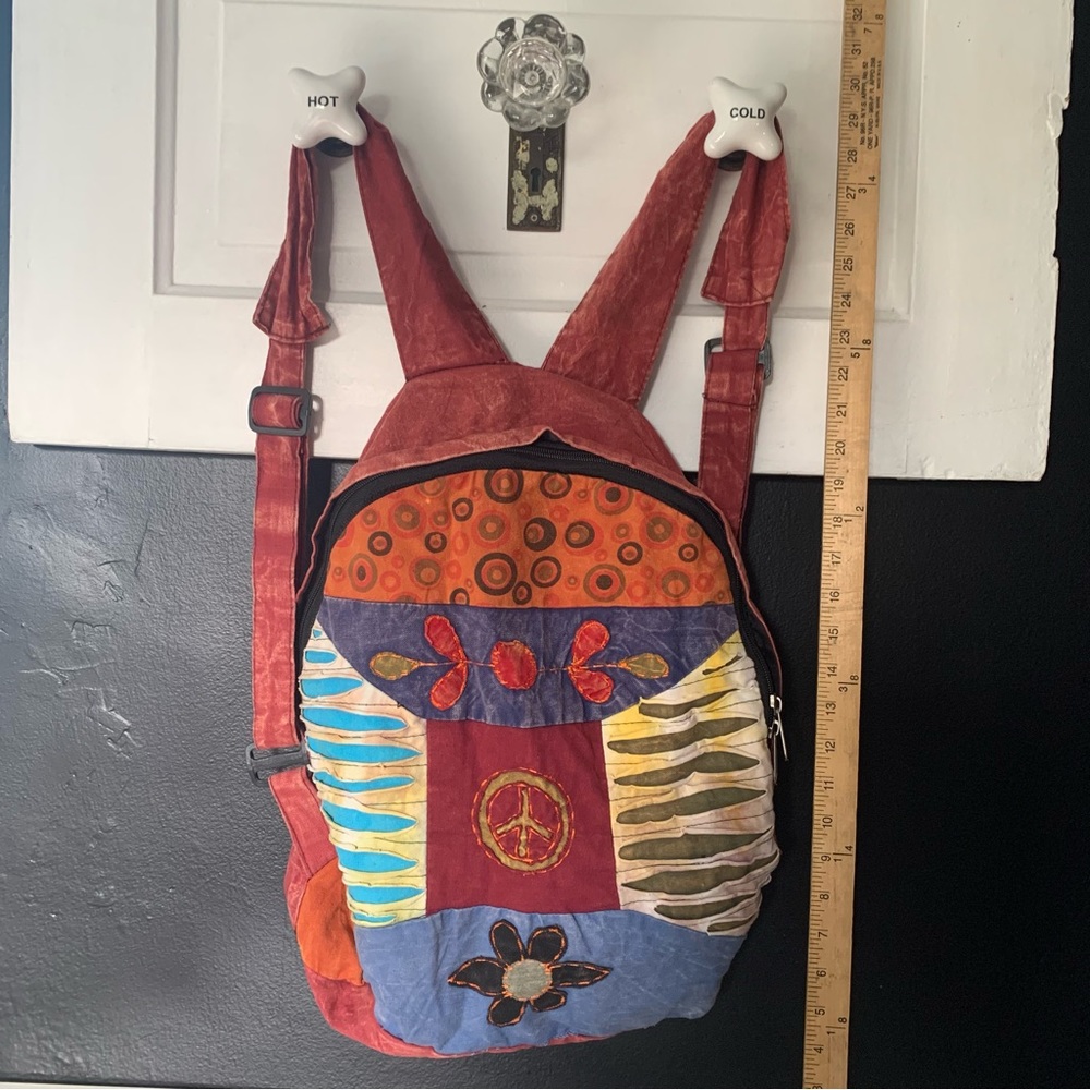 Kpc Hippie Backpack Made In Nepal - Gem